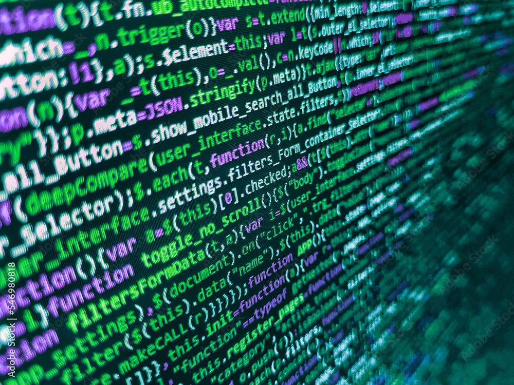 Css3 Code On A Colorful Background Programmer Workplace Programming Code Abstract Background