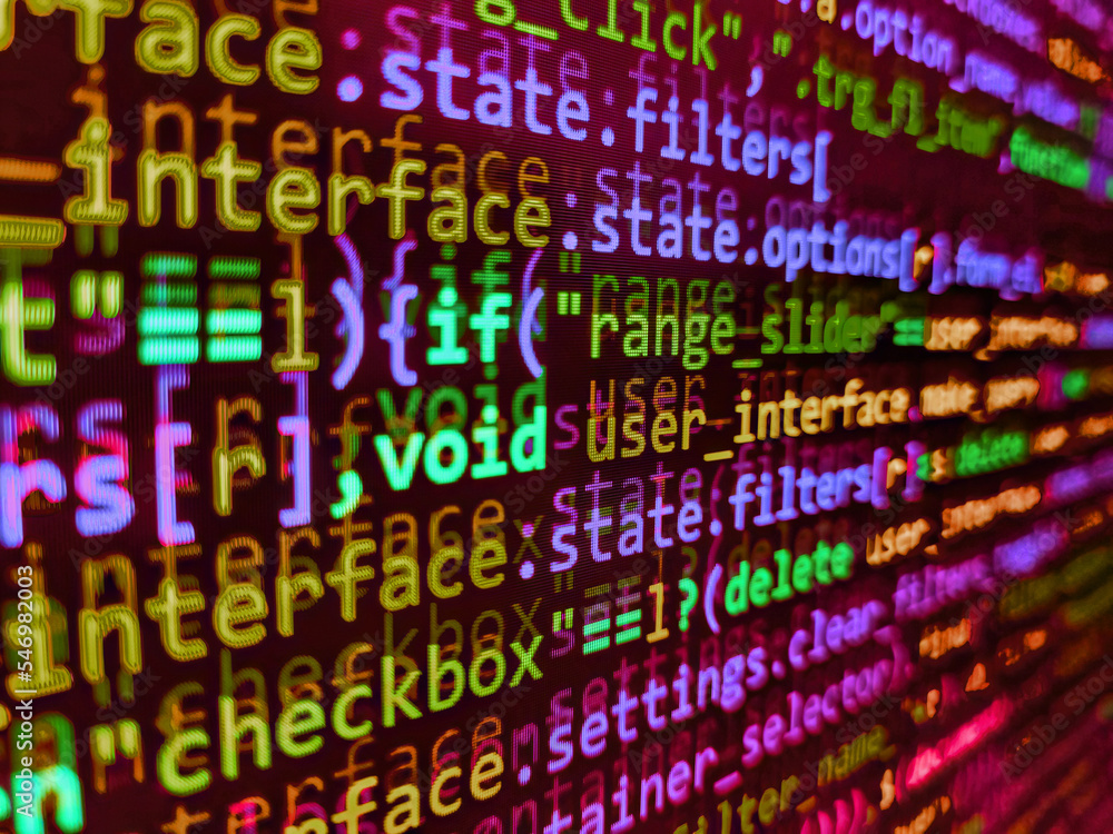 Binary computer code background, abstract. IT coding on monitor screen ... Binary computer code background, abstract. IT coding on monitor screen ...