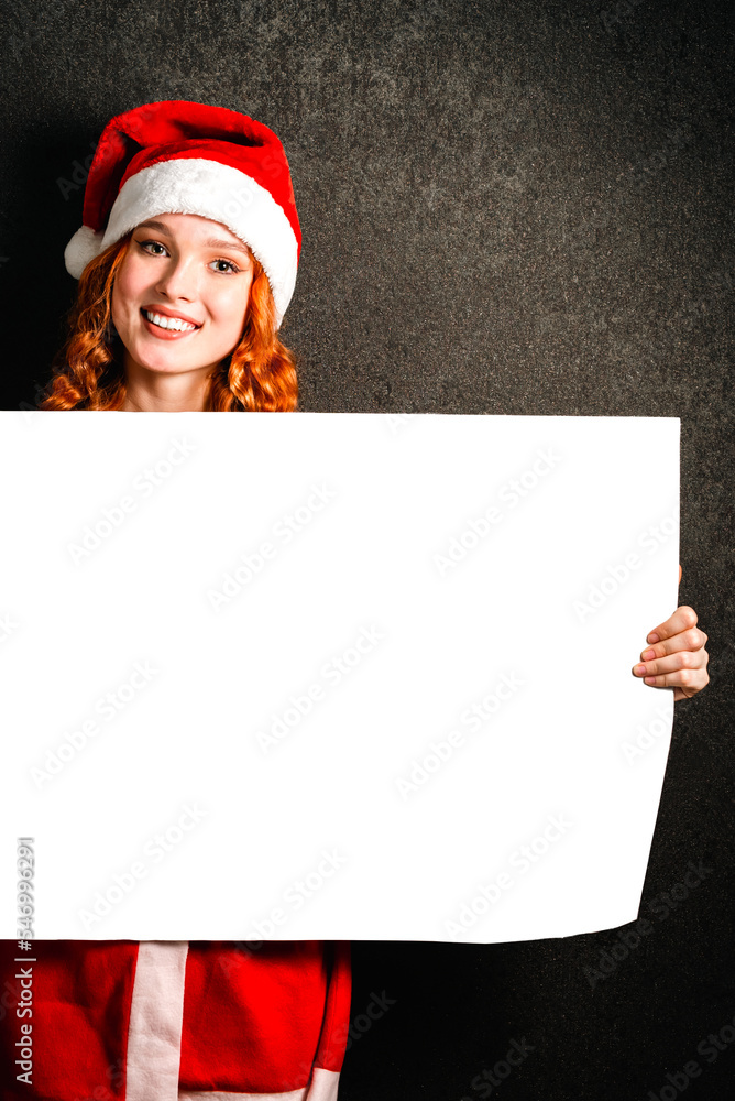Female Santa Stock Photo | Adobe Stock