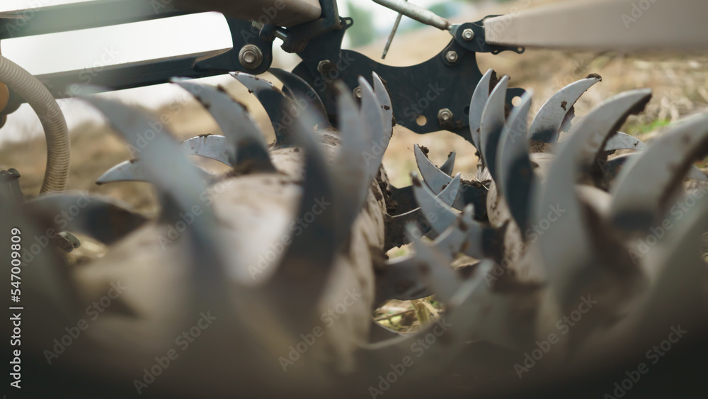 Subsoiler. Farm Machinery equipment Stock Photo | Adobe Stock