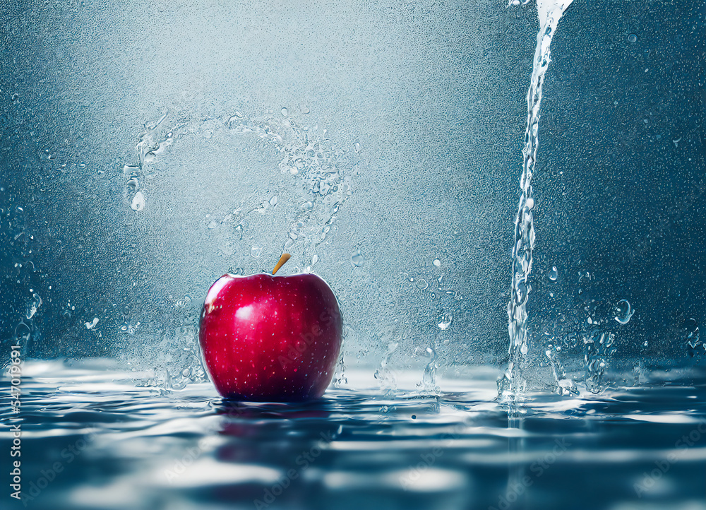 Apple Water Photography