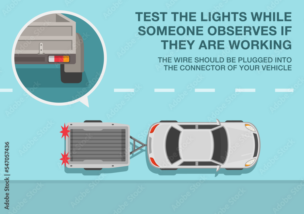 Safe driving tips and traffic regulation rules. Test the lights before ...