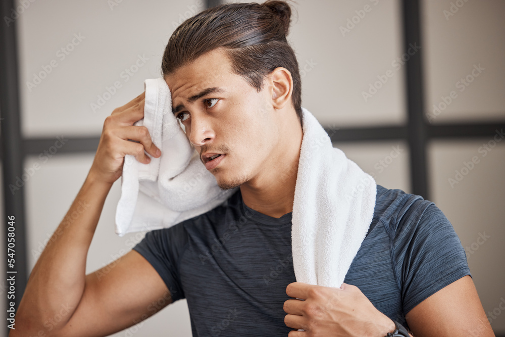 Men With Sweat Towel