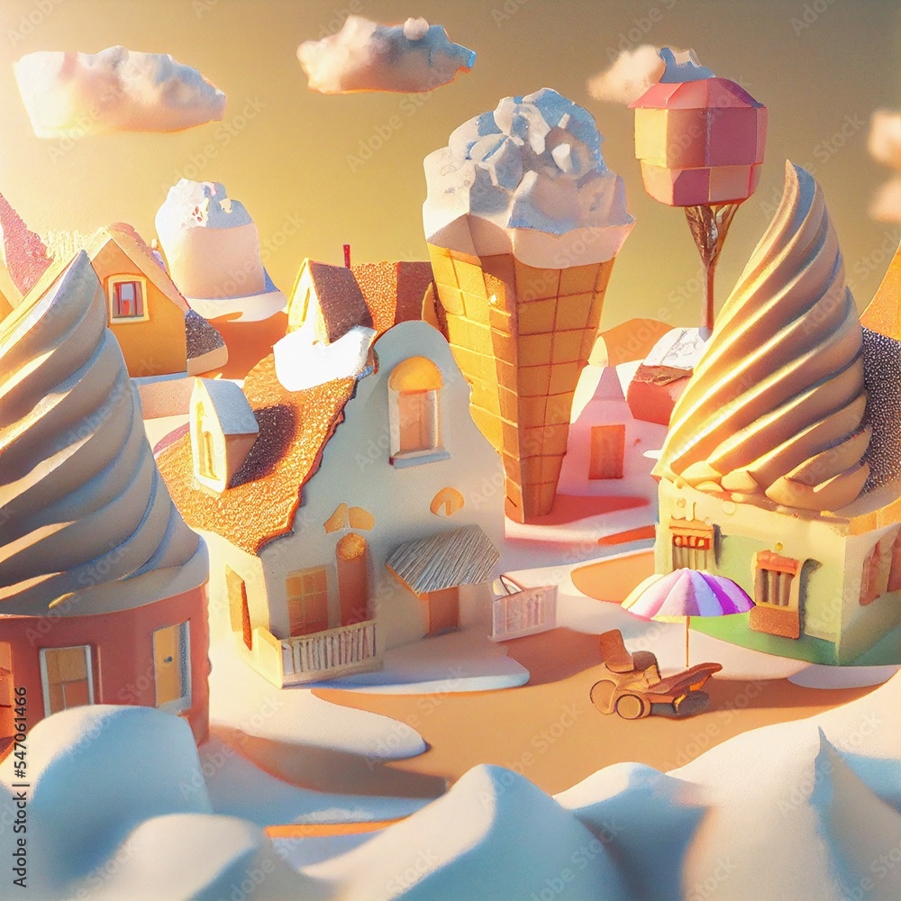 ice cream soft serve candyland yummy treats, cone sugar, sprinkles ...