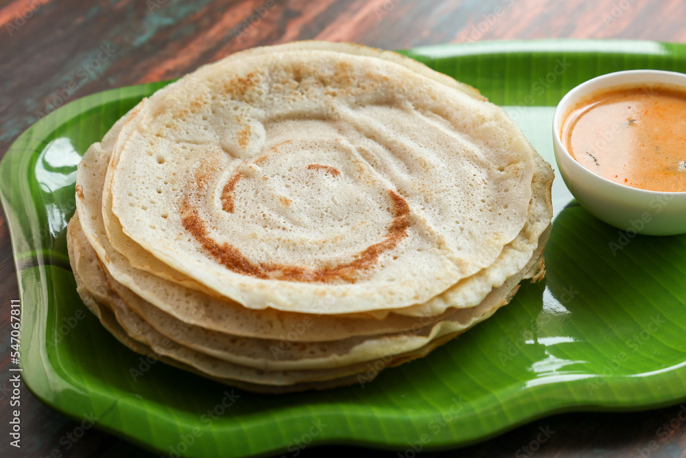 Dosa , Dosai, ghee roast, tomato coconut chutney sambar popular South ...
