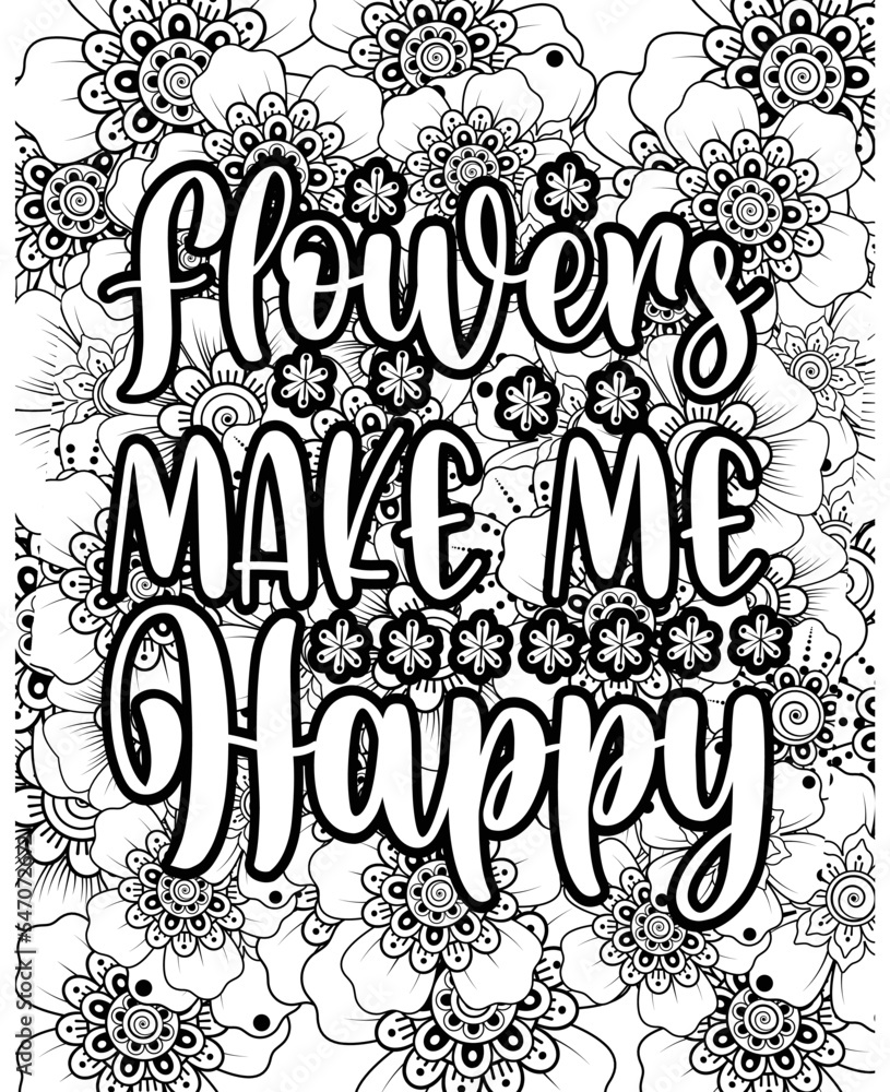 motivational quotes coloring pages design inspirational words coloring ...