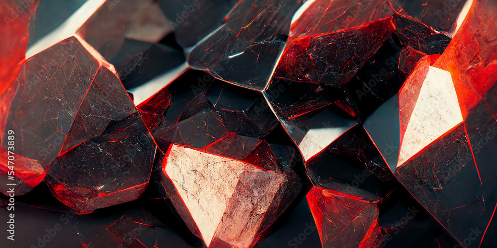 Abstract red gems stone wallpaper background Stock Illustration | Adobe ...