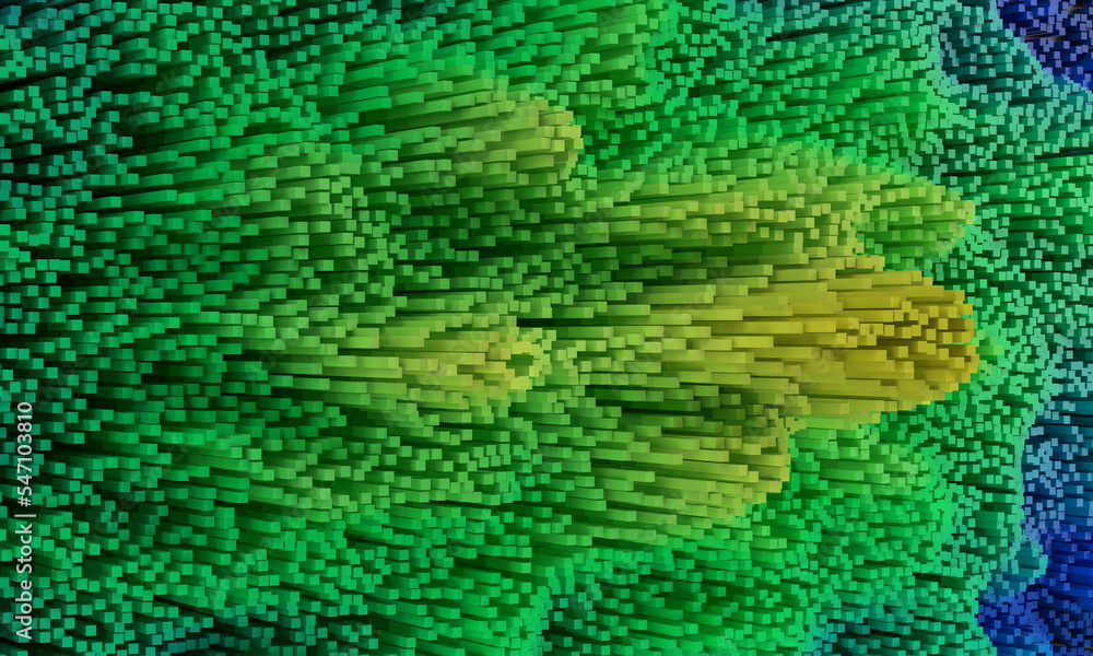 Abstract Blocks Background Stock Illustration | Adobe Stock