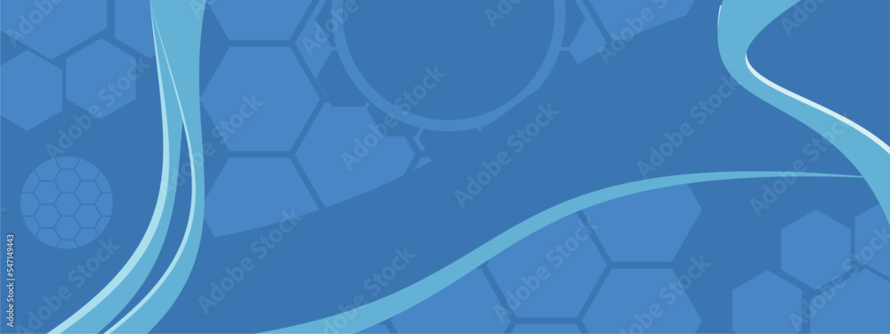 Blue color abstract background. Use a blue color palette arrangement ...