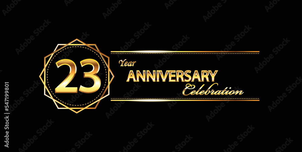 23 anniversary celebration. 23rd anniversary celebration. 23 year ...