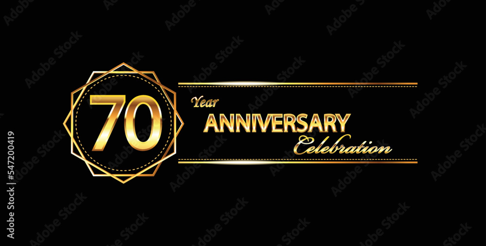 70 anniversary celebration. 70th anniversary celebration. 70 year ...