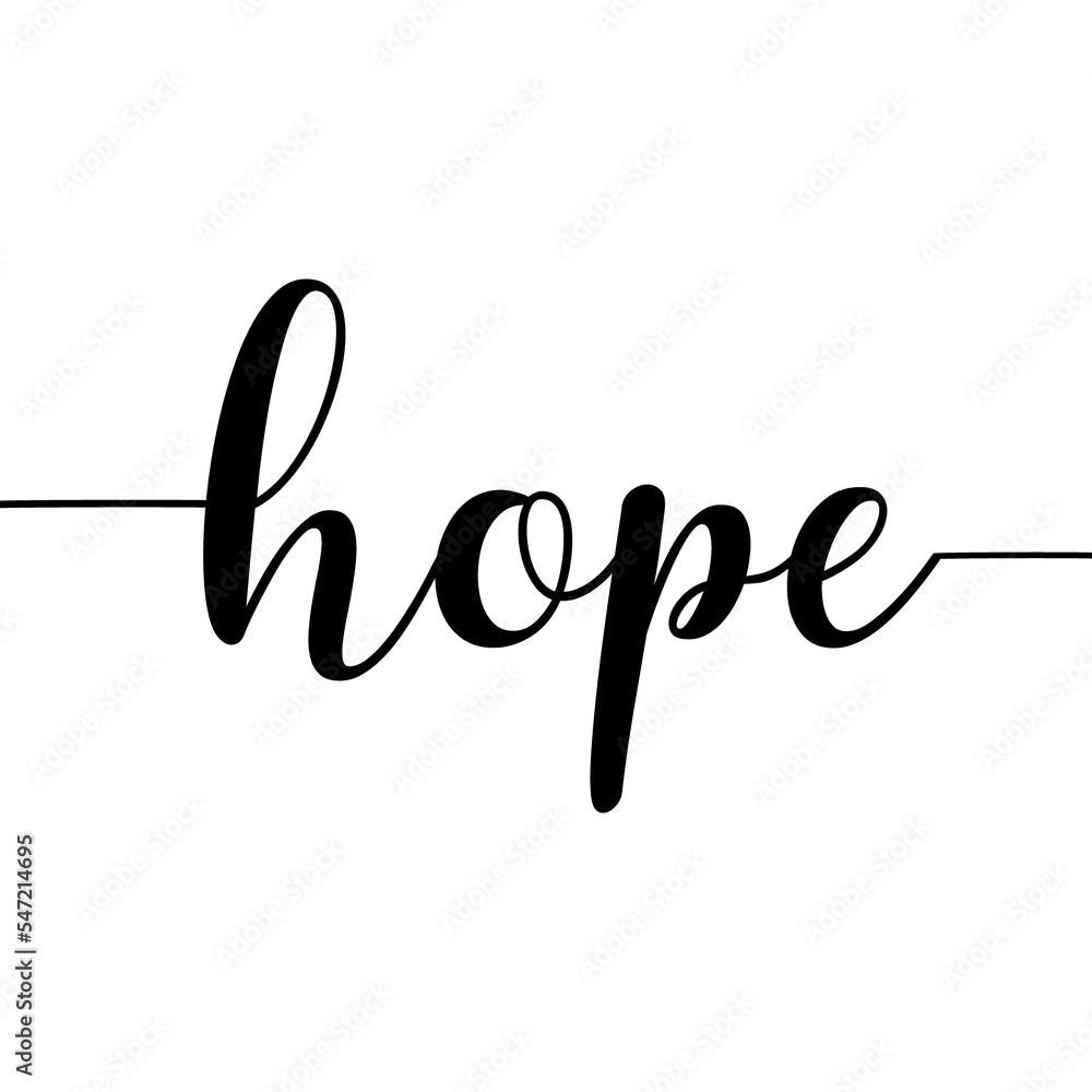 Hope PNG, Hope with tails, Christian PNG, religious PNG, Hope text ...