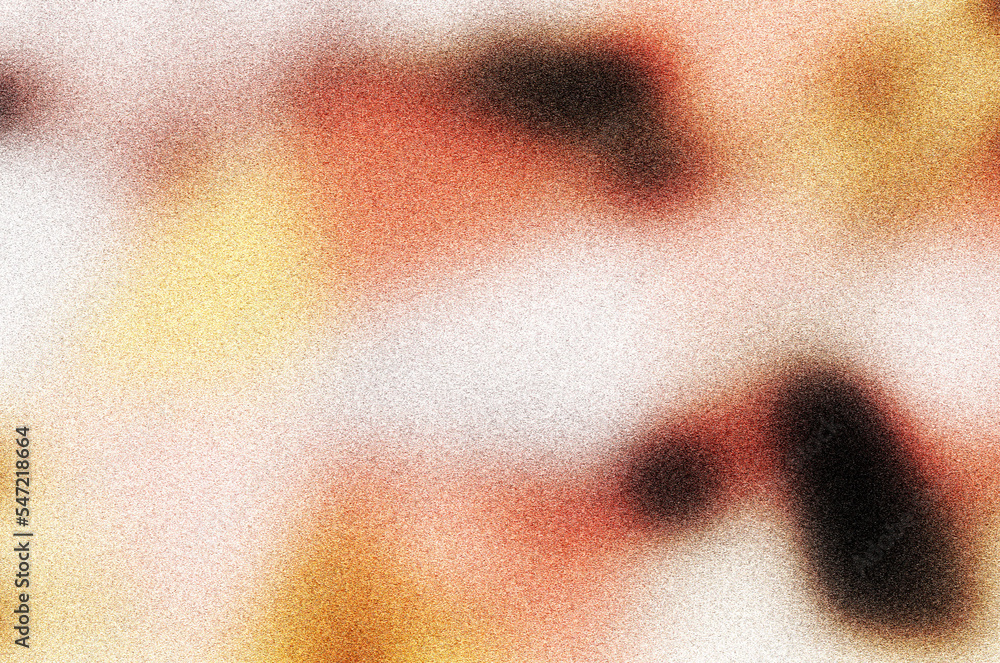 Abstract blurred grainy gradient background texture. Colorful digital ...