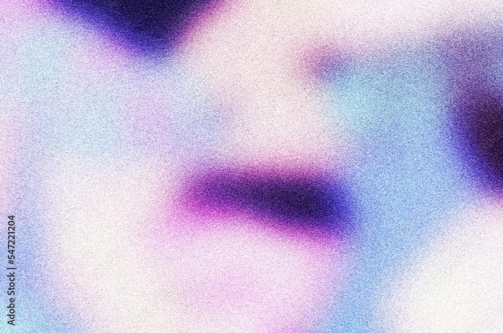 Abstract blurred grainy gradient background texture. Colorful digital ...