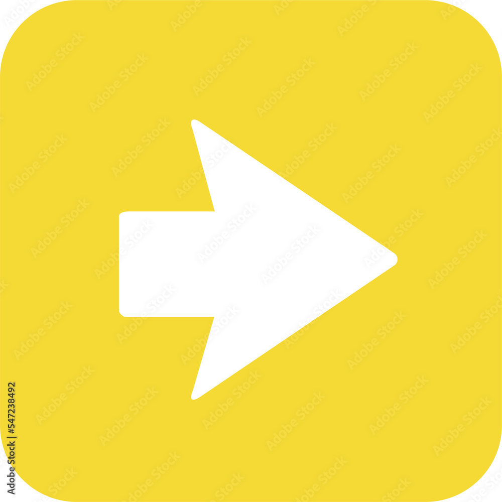 Colorful arrow icon PNG for websites developer, social media, layouts ...