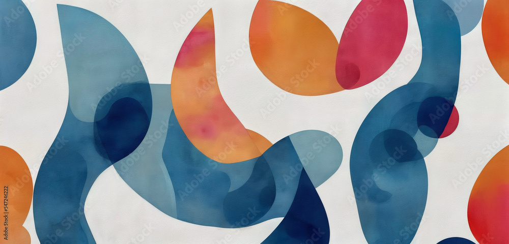 Watercolor abstract art composition background wallpaper design ...