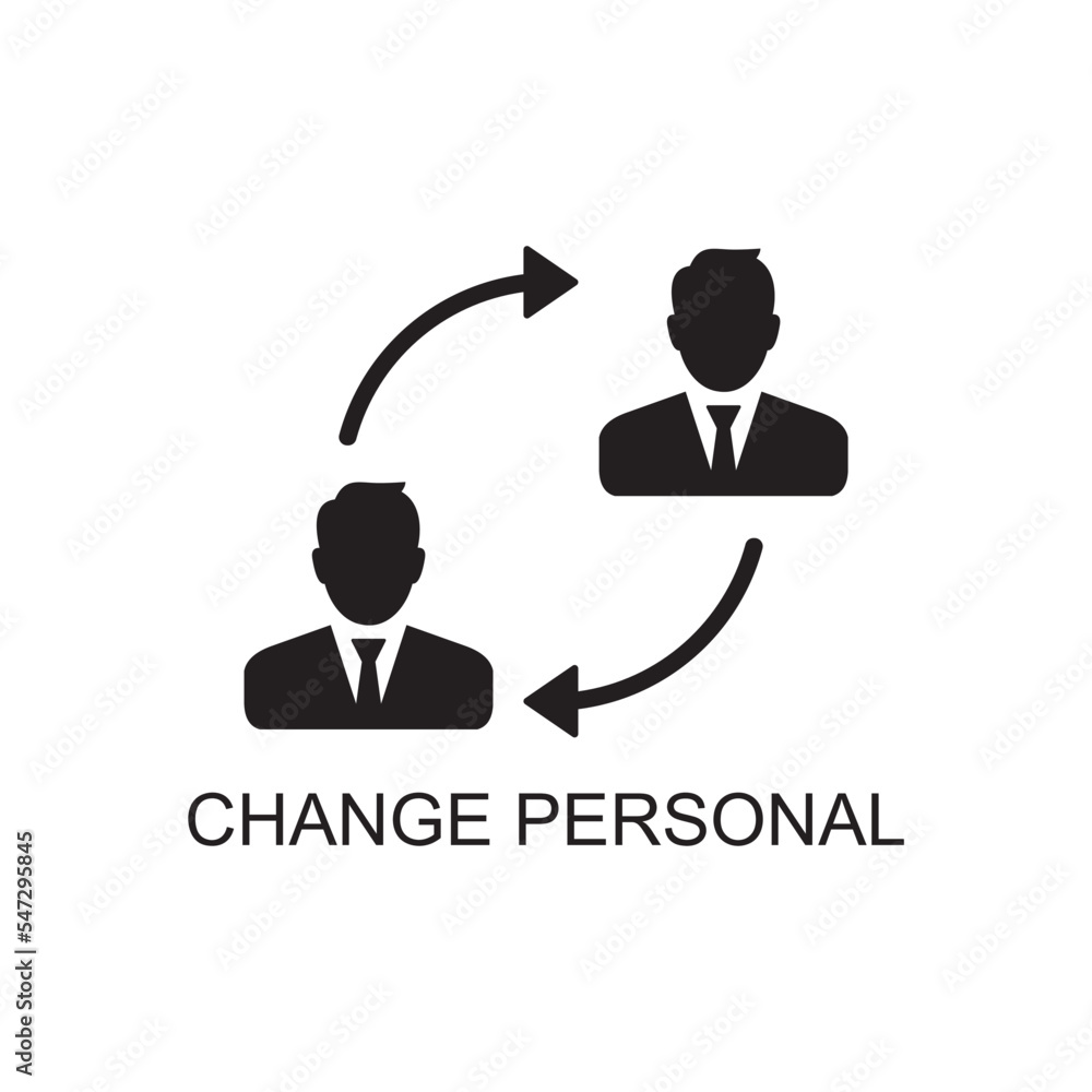 change personal icon , person icon Stock Vector | Adobe Stock