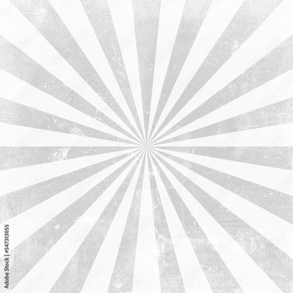 Old popular and classic grey and white ray pattern background of ...