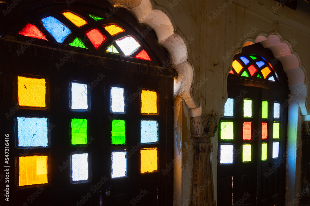Jaisalmer, Rajasthan, India - 15th October 2019 : Colorful glasses on ...