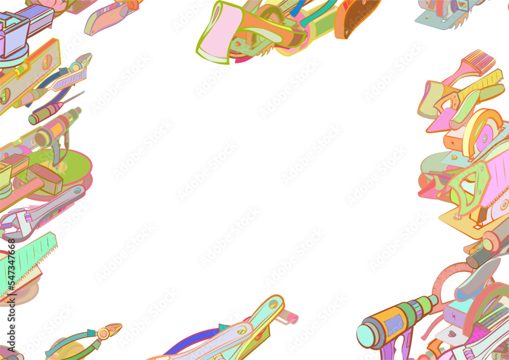Background pattern abstract design texture. Building tools and Repair ...