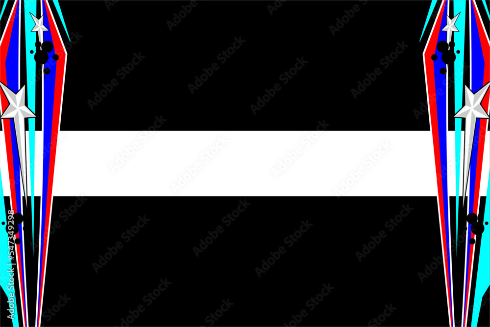 vector racing background design with unique patterns and bright color ...