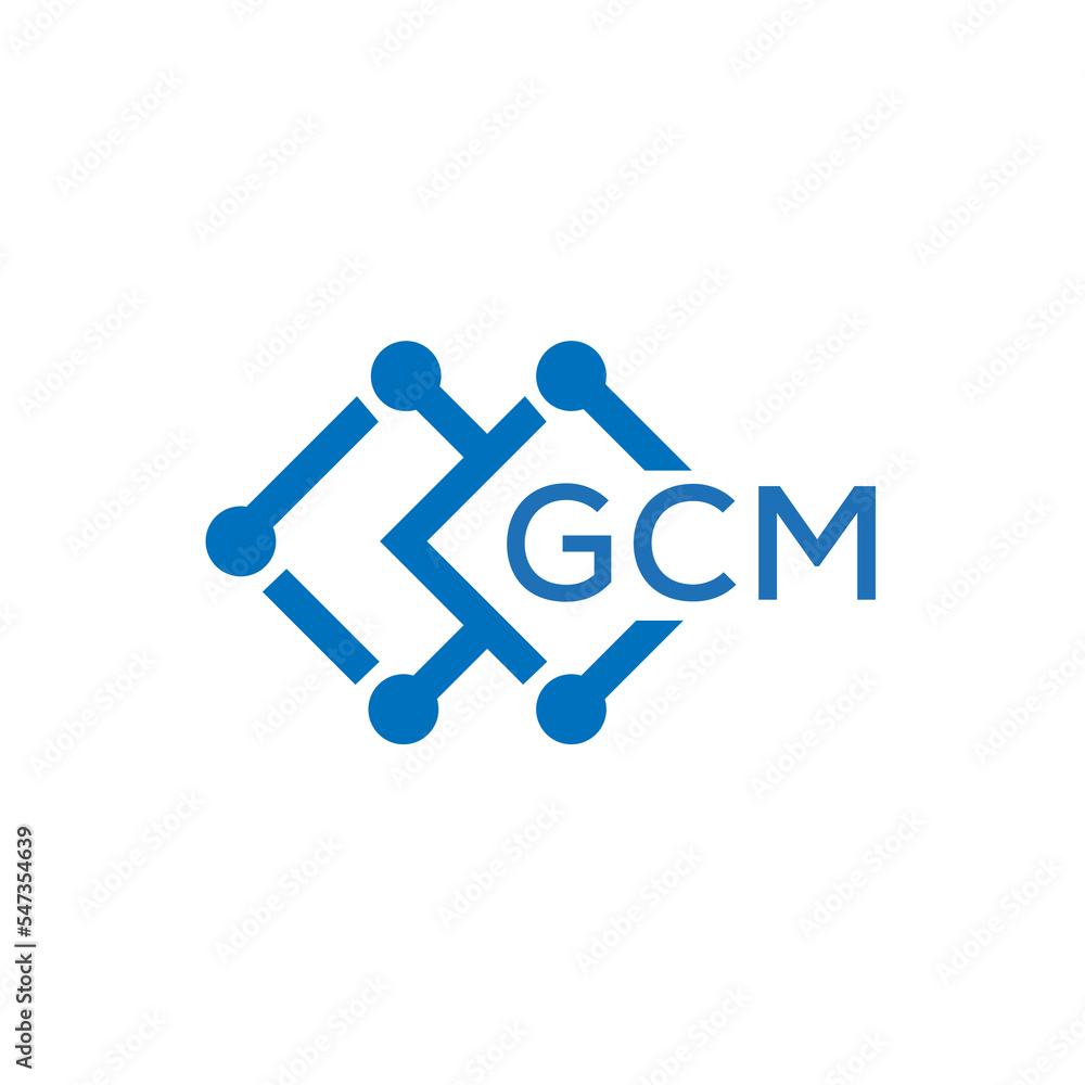 GCM letter logo. GCM Monogram logo design for entrepreneur and business ...