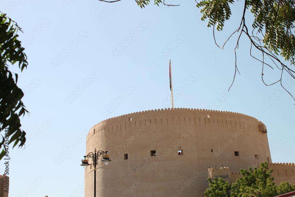 nizwa fort in oman. The oldest forts in Oman Stock Photo | Adobe Stock