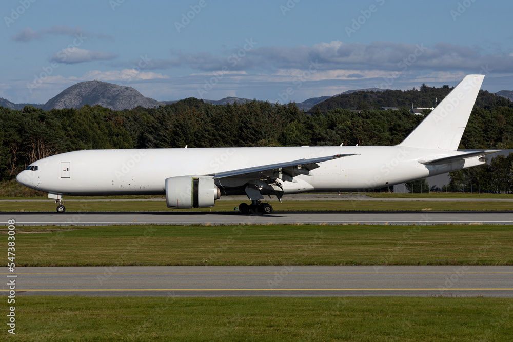 transport airplane at the airport Stock Photo | Adobe Stock