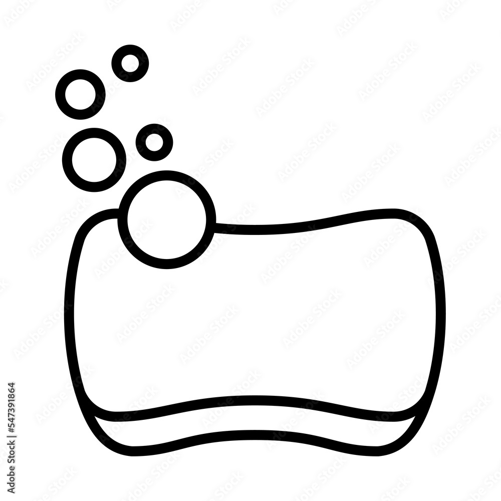 Soap, Bar Soap Icon Logo Design Vector Template Illustration Sign And ...