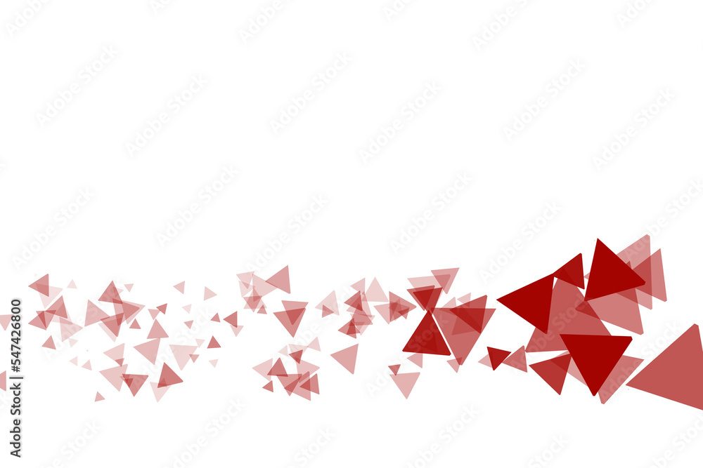 ilustrasi geometris segitiga merah modern untuk desain latar, wallpaper ...