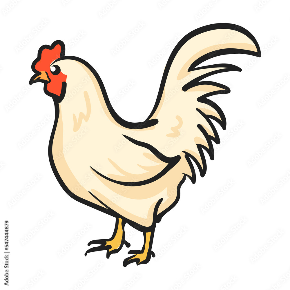 Poultry farm, egg, meat, broiler, pullet icon or logo. Handwritten ...