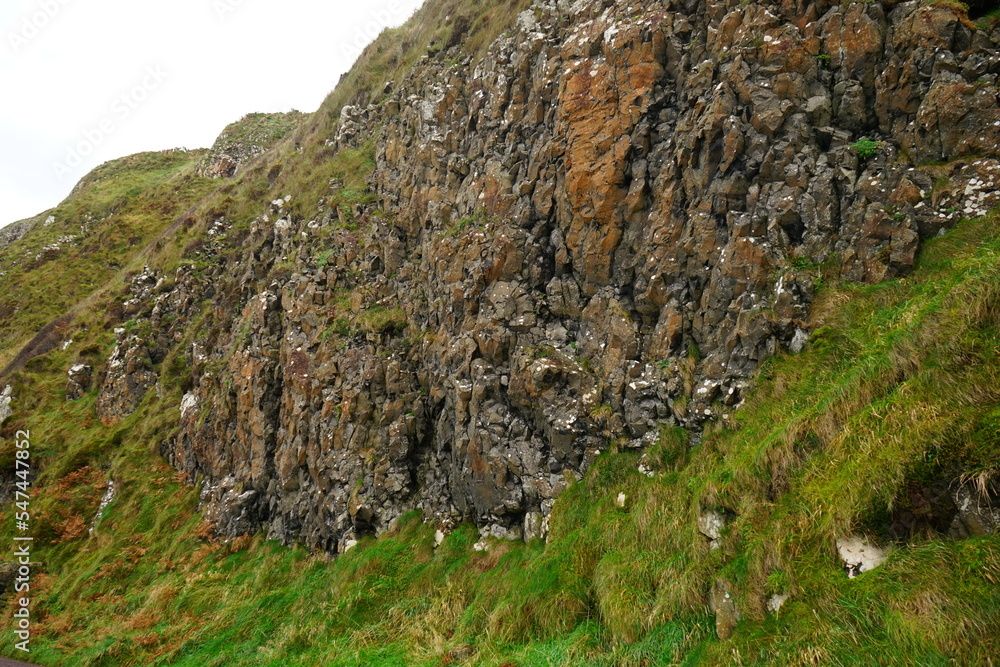 Giant's Causeway and Coast, Interlocking Basalt Columns in Antrim ...