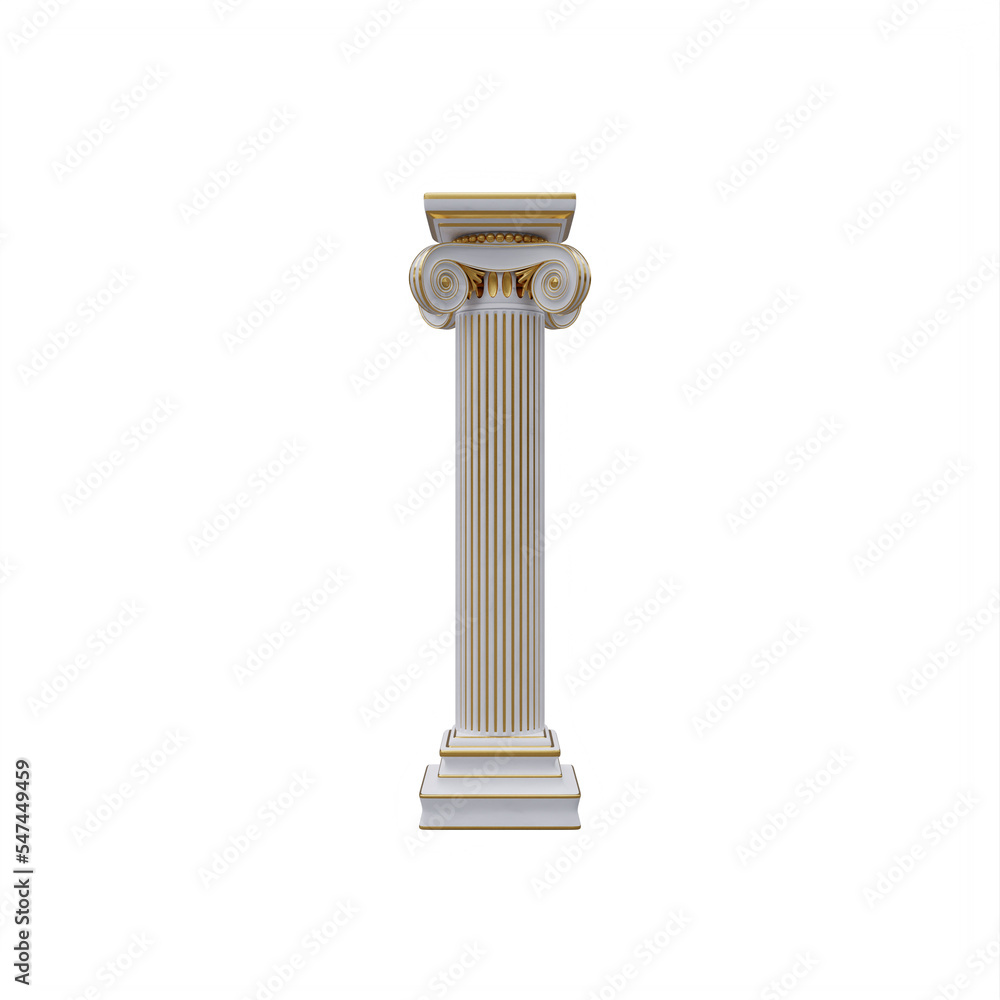 roman column isolated Stock Illustration | Adobe Stock