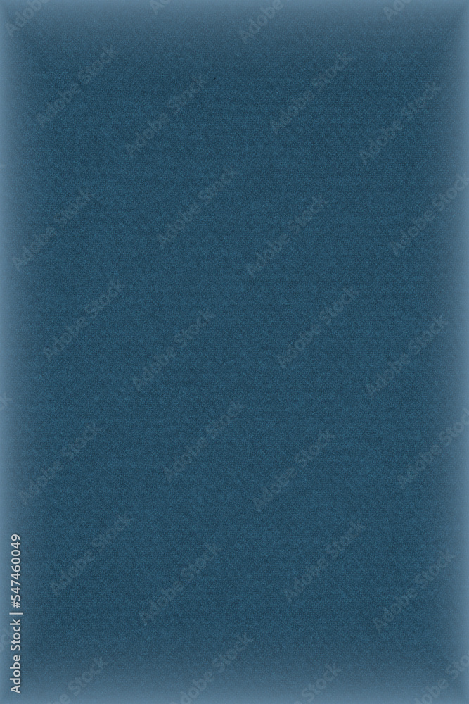 Dark blue colored paper texture. Tinted vertical background with light ...