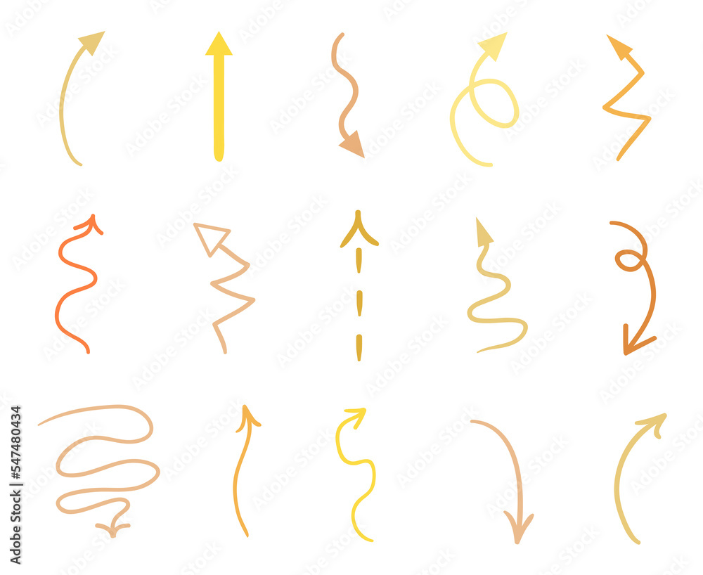 Colored infographic elements isolated on white. Set of different ...