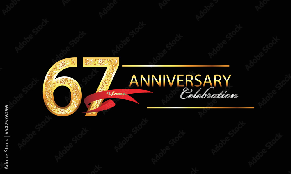 67 Year Anniversary celebration Vector Design. 67th Anniversary ... 67 Year Anniversary celebration Vector Design. 67th Anniversary ...