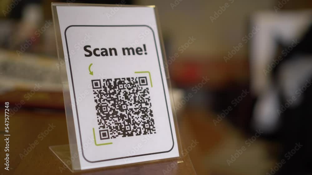 QR Code Scanning and reader app with smartphone. Using QR code for ...