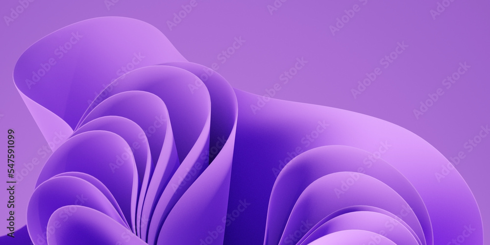3d abstract layered background. Wavy textile for modern fashion design ...