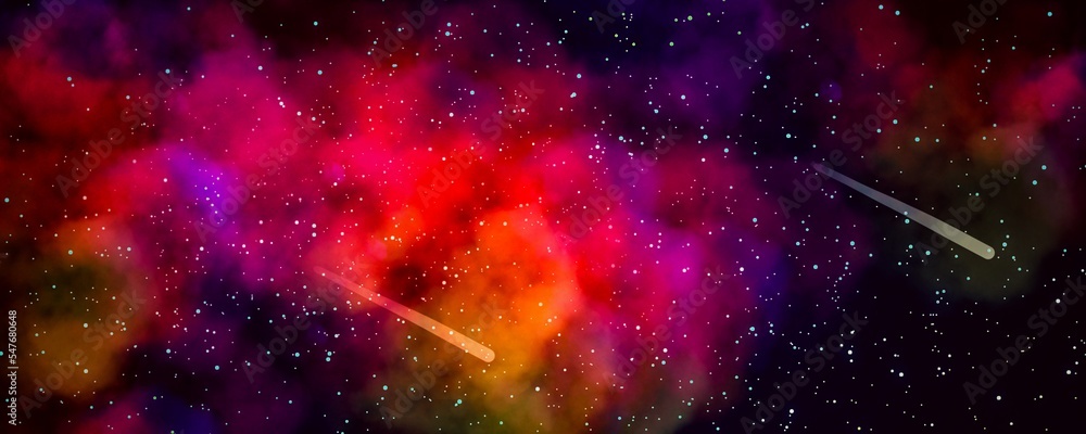 starry night sky. Stars particle twinkling in night sky. Stars and ...