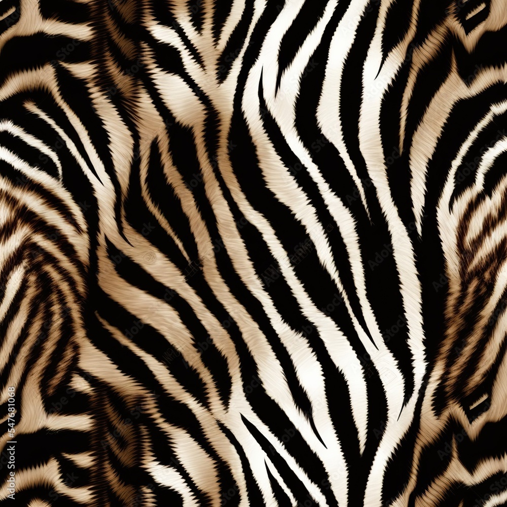 zebra skin texture. generative ai Stock Illustration | Adobe Stock