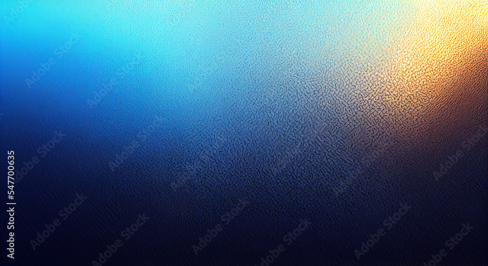 Blue light gradient wall background and floor, Effect cool tone wallpaper, Diffused beam of ...