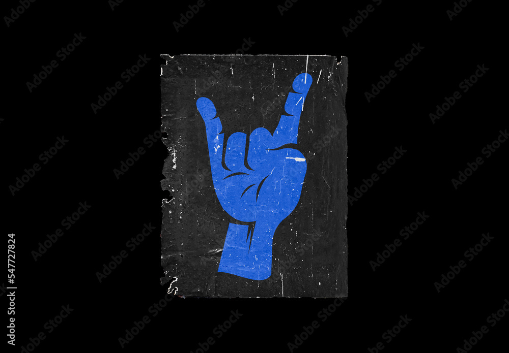 Rectangle Sticker Paper Texture Mockup Template Stock Template | Adobe ...