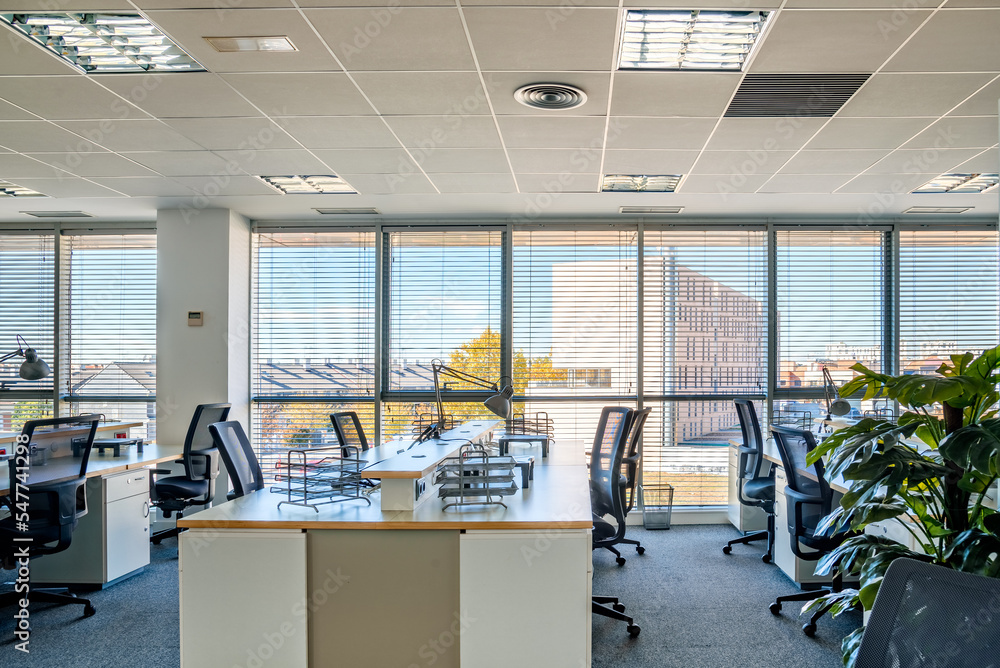 Empty Startup Office