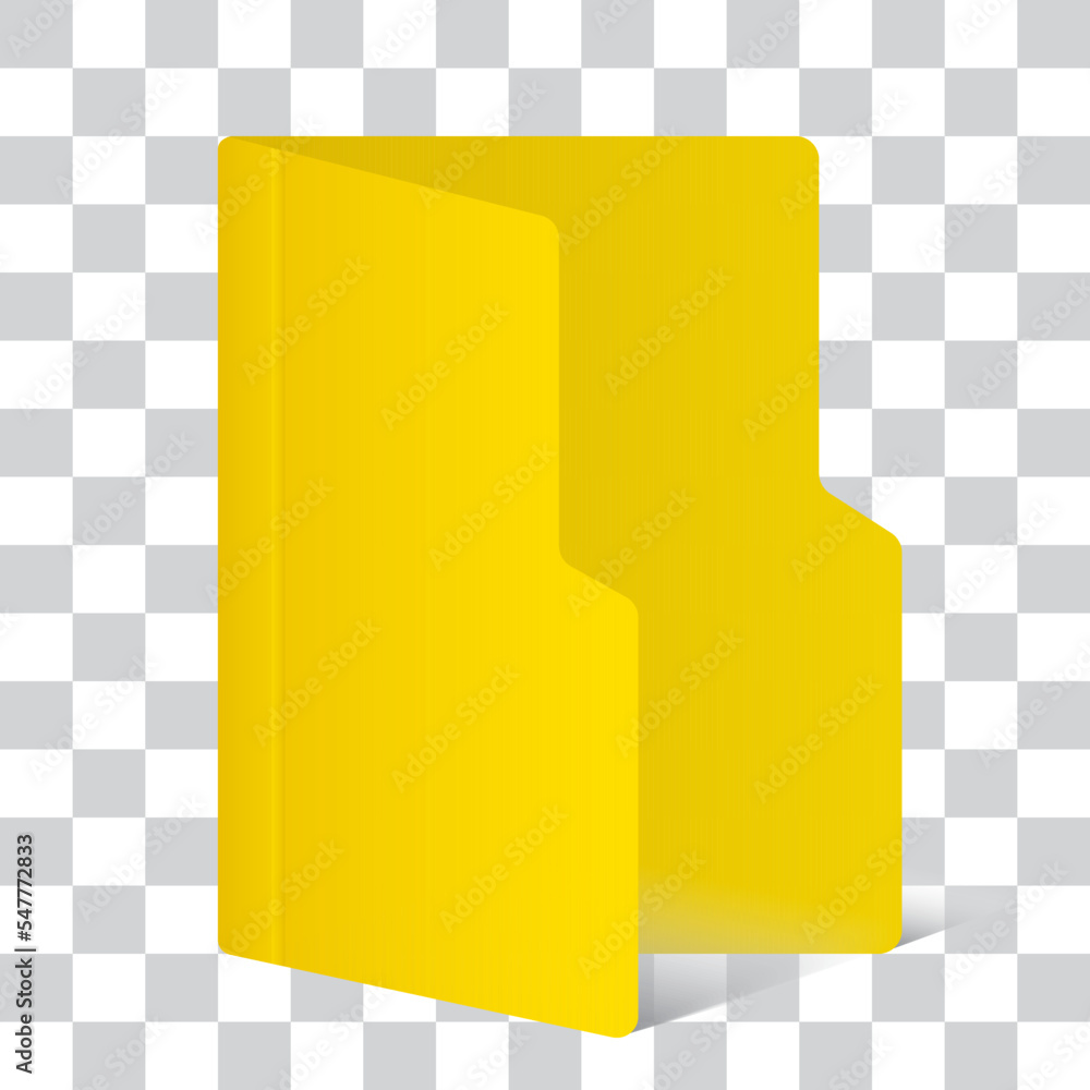 Vector design of a computer's folder doodle icon on transparent ...