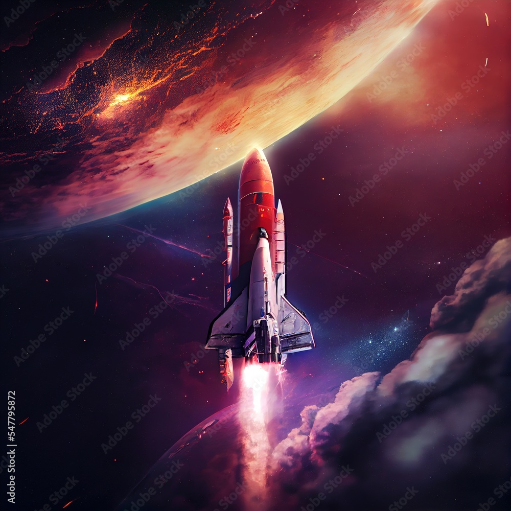 Actual Space Rocket