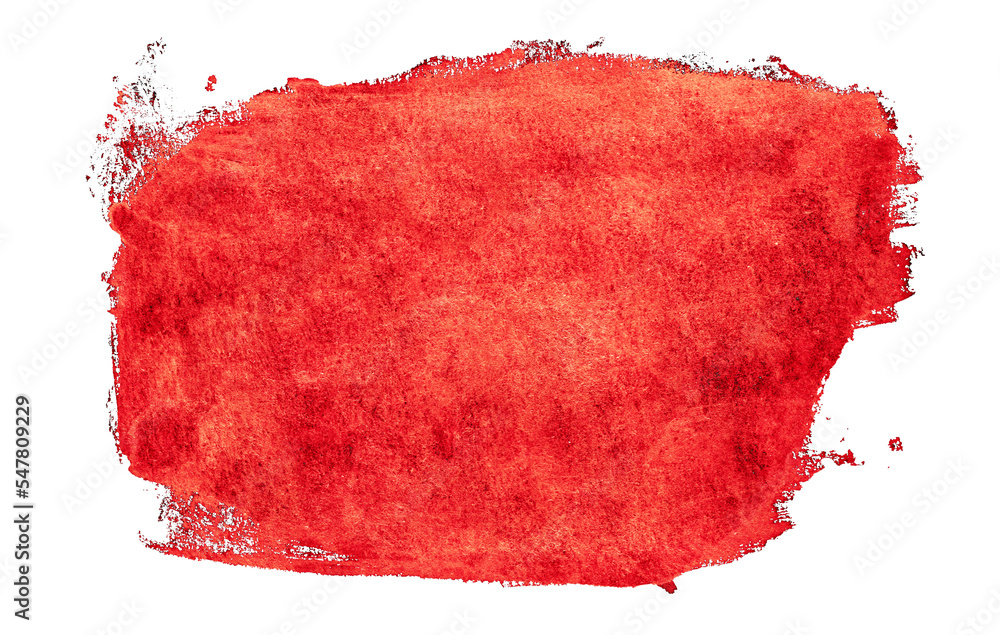 Red label watercolor background design. png, hand paint texture ...