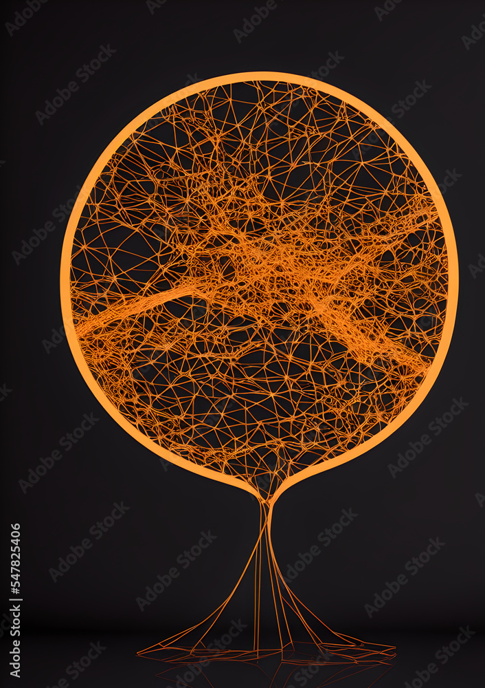 Binary tree, data science, big data, web network. Information ...