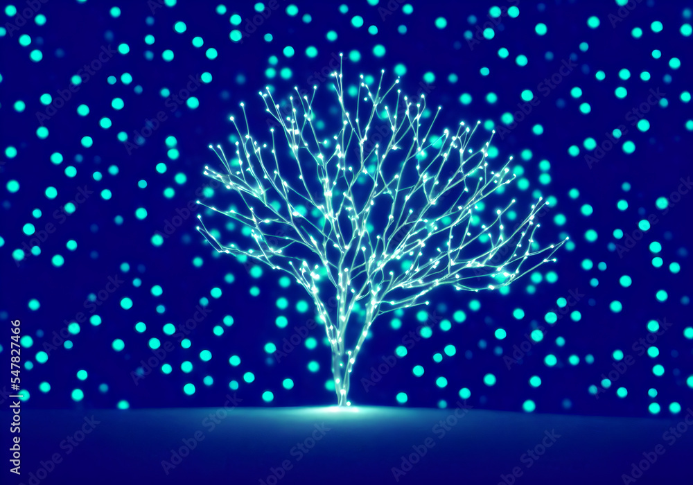 Binary tree, data science, big data, web network. Information ...