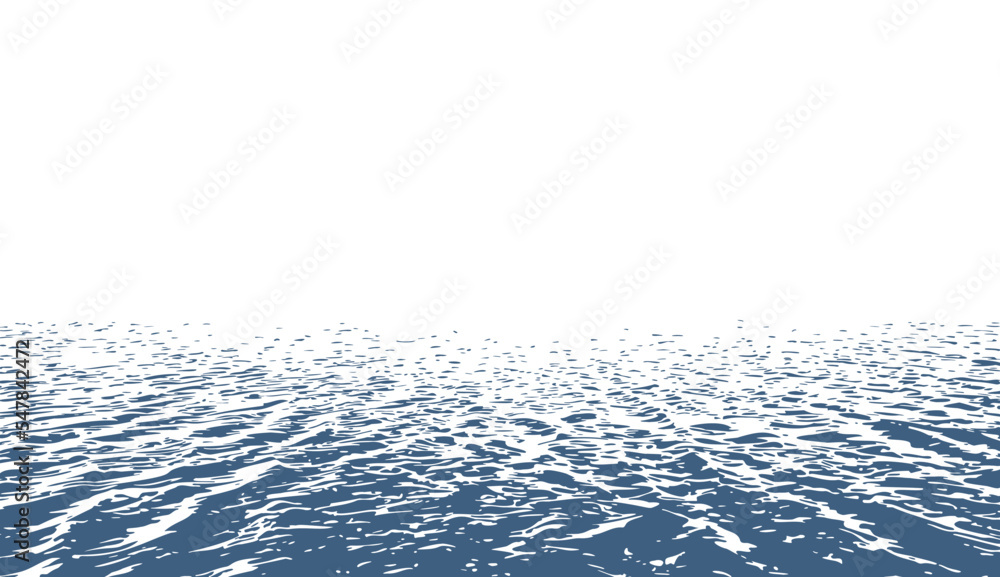 Ocean ripples background with small waves Stock Vector | Adobe Stock