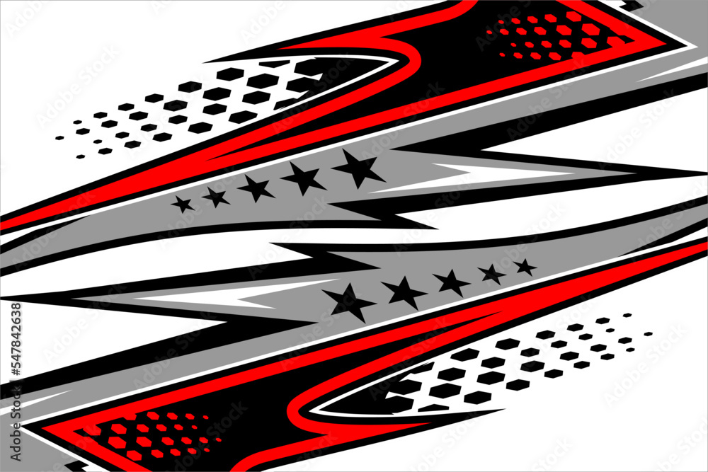 vector racing background design with a unique pattern of line ...